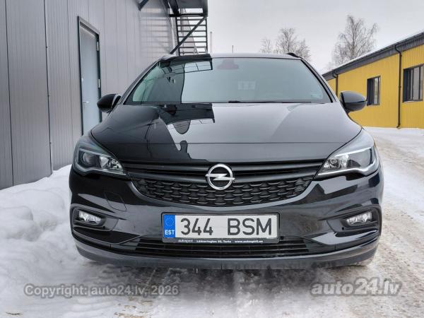 Black Opel Astra 2017 in Tartu, with an engine capacity of 1.40 L and mileage of 88 thousand km for 9199 €, photo 5 on AUTOMOTO.COM.LV