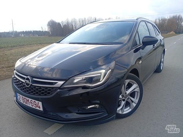 Melns Opel Astra 2017 Viļņa, ar dzinēja tilpumu 1.60 L un nobraukumu 231 tūkst. km par 5550 €, foto  vietnē AUTOMOTO.COM.LV