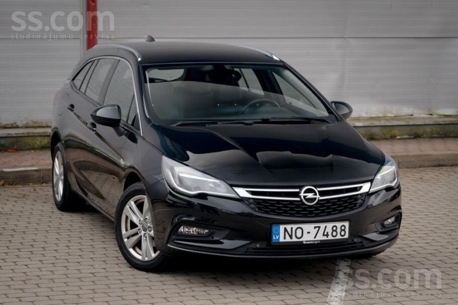 Melns Opel Astra 2017 Tukums, ar dzinēja tilpumu 1.60 L un nobraukumu 232 tūkst. km par 6990 €, foto 1 vietnē AUTOMOTO.COM.LV