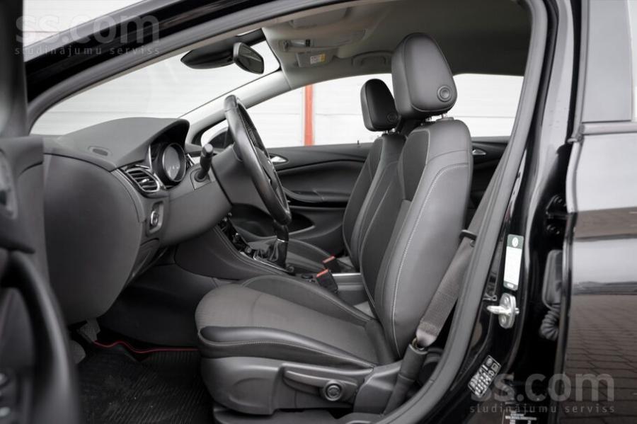 Melns Opel Astra 2017 Tukums, ar dzinēja tilpumu 1.60 L un nobraukumu 232 tūkst. km par 6990 €, foto 10 vietnē AUTOMOTO.COM.LV