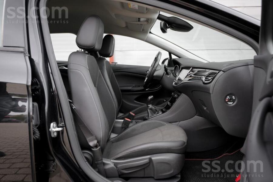 Melns Opel Astra 2017 Tukums, ar dzinēja tilpumu 1.60 L un nobraukumu 232 tūkst. km par 6990 €, foto 13 vietnē AUTOMOTO.COM.LV