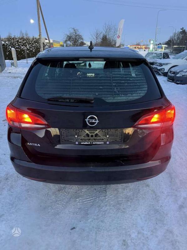 Melns Opel Astra 2018 Utena, ar dzinēja tilpumu 1.60 L un nobraukumu 144 tūkst. km par 6250 €, foto 9 vietnē AUTOMOTO.COM.LV