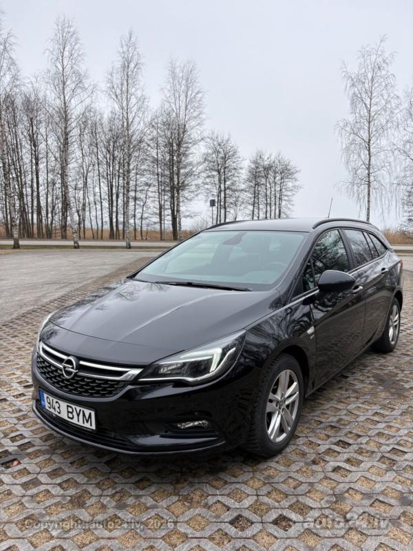 Melns Opel Astra 2018 Tallina, ar dzinēja tilpumu 1.40 L un nobraukumu 88 tūkst. km par 13900 €, foto 1 vietnē AUTOMOTO.COM.LV