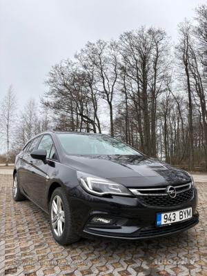 Black Opel Astra 2018 in Tallinn, with an engine capacity of 1.40 L and mileage of 88 thousand km for 13900 €, photo 2 on AUTOMOTO.COM.LV