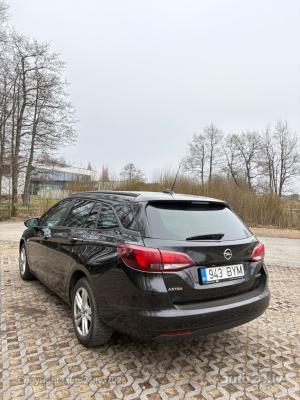 Black Opel Astra 2018 in Tallinn, with an engine capacity of 1.40 L and mileage of 88 thousand km for 13900 €, photo 6 on AUTOMOTO.COM.LV
