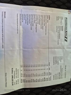 Черный Опель Астра 2018 в Таллин, объемом двигателя 1.60 л и пробегом 216 тыс. км за 5900 €, фото 16 на AUTOMOTO.COM.LV