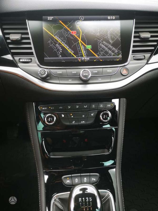 Melns Opel Astra 2018 Radviliškis, ar dzinēja tilpumu 1.60 L un nobraukumu 191 tūkst. km par 6750 €, foto 9 vietnē AUTOMOTO.COM.LV
