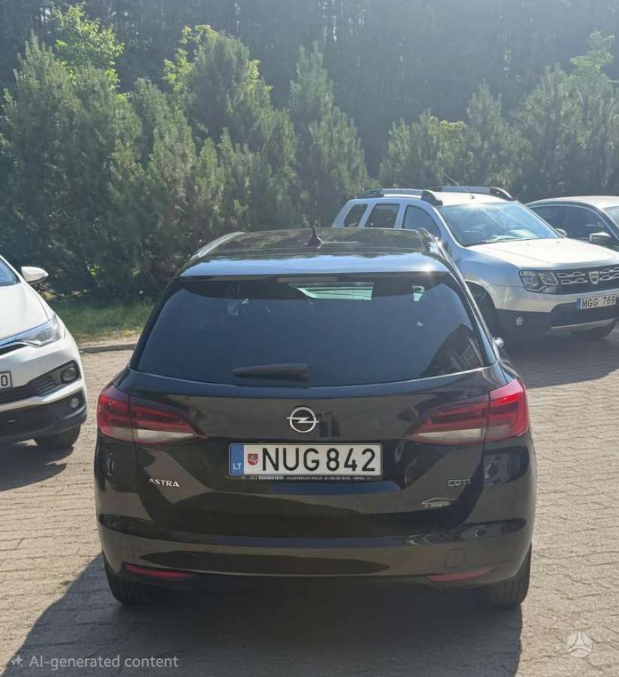 Melns Opel Astra 2018 Viļņa, ar dzinēja tilpumu 1.60 L un nobraukumu 197 tūkst. km par 6999 €, foto 7 vietnē AUTOMOTO.COM.LV