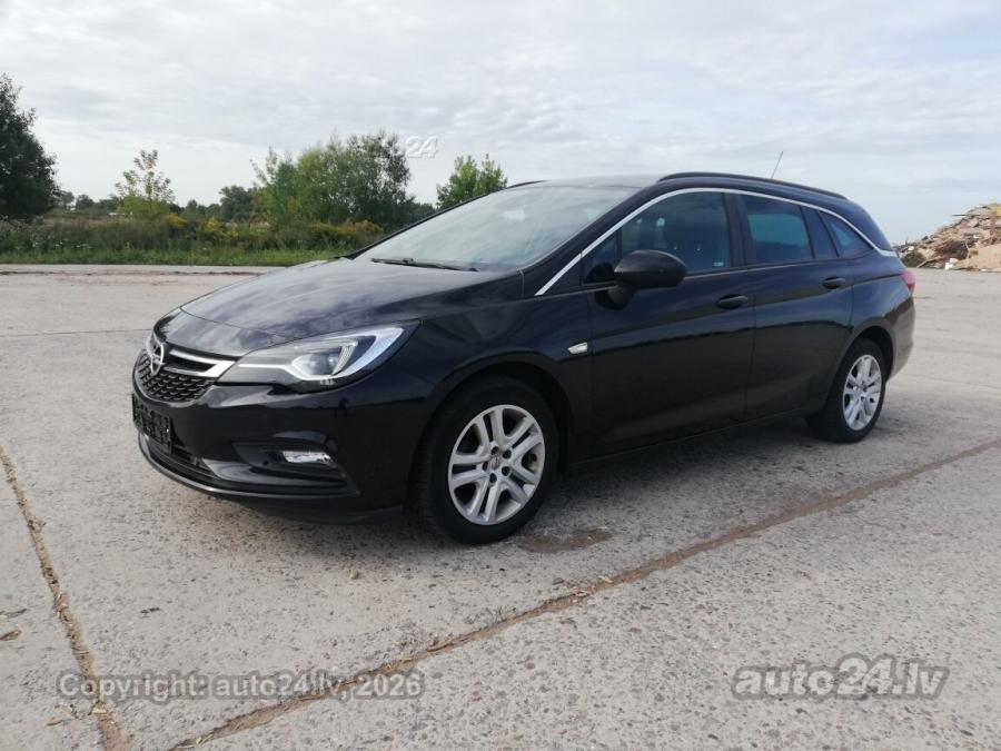 Melns Opel Astra 2018 Tartu, ar dzinēja tilpumu 1.60 L un nobraukumu 222 tūkst. km par 6999 €, foto 1 vietnē AUTOMOTO.COM.LV