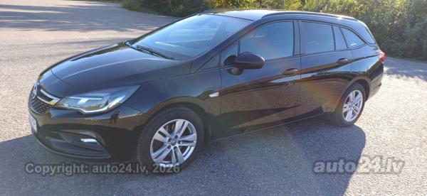 Black Opel Astra 2018 in Tallinn, with an engine capacity of 1.60 L and mileage of 121 thousand km for 10000 €, photo 4 on AUTOMOTO.COM.LV
