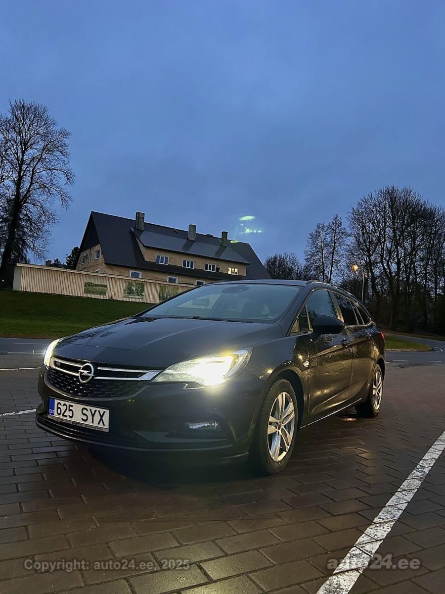 Black Opel Astra 2019 in Tartu, with an engine capacity of 1.60 L and mileage of 268 thousand km for 9000 €, photo 1 on AUTOMOTO.COM.LV