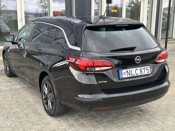 Black Opel Astra 2019 in Vilnius, with an engine capacity of 1.00 L and mileage of 249 thousand km for 5400 €, photo 6 on AUTOMOTO.COM.LV