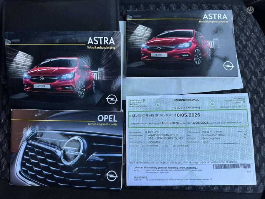 Черный Опель Астра 2019 в Каунас, объемом двигателя 1.60 л и пробегом 190 тыс. км за 6550 €, фото 22 на AUTOMOTO.COM.LV