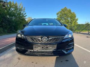 Black Opel Astra 2019 in Telschi, with an engine capacity of 1.20 L and mileage of 56 thousand km for 6350 €, photo  on AUTOMOTO.COM.LV