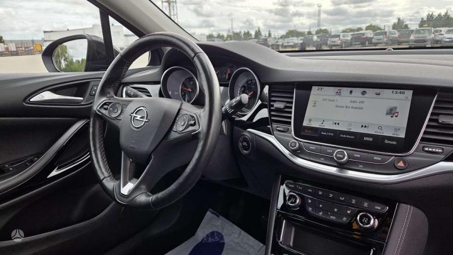 Black Opel Astra 2019 in Marijampole, with an engine capacity of 1.60 L and mileage of 180 thousand km for 7400 €, photo 17 on AUTOMOTO.COM.LV