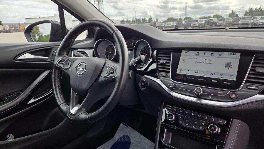 Black Opel Astra 2019 in Marijampole, with an engine capacity of 1.60 L and mileage of 180 thousand km for 7400 €, photo 17 on AUTOMOTO.COM.LV