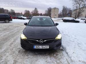 Black Opel Astra 2020 in Riga, with an engine capacity of 1.50 L and mileage of 140 thousand km for 8900 €, photo  on AUTOMOTO.COM.LV