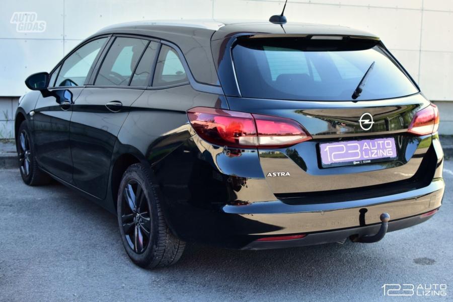 Black Opel Astra 2020 in Kretinga, with an engine capacity of 1.50 L and mileage of 167 thousand km for 6999 €, photo 6 on AUTOMOTO.COM.LV