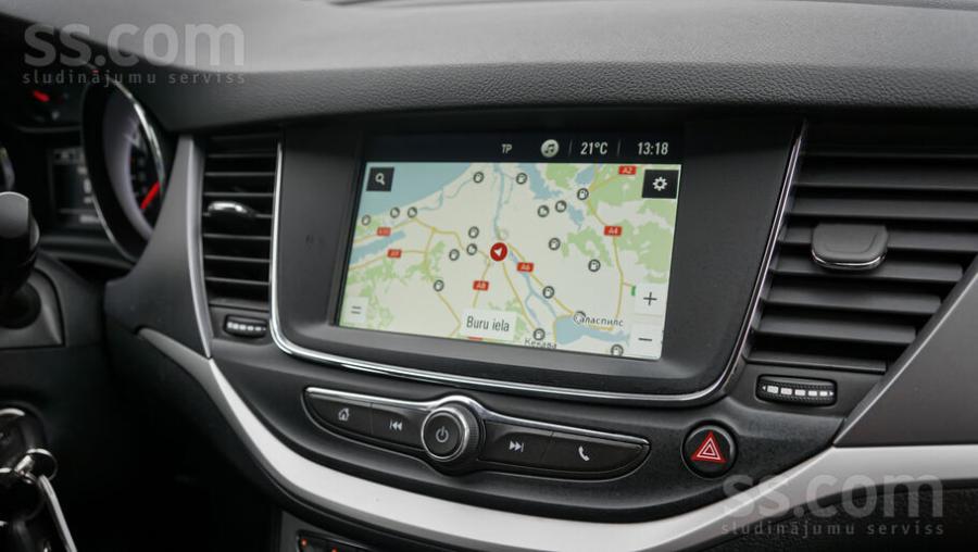 Black Opel Astra 2021 in Riga, with an engine capacity of 1.50 L and mileage of 205 thousand km for 6950 €, photo 15 on AUTOMOTO.COM.LV