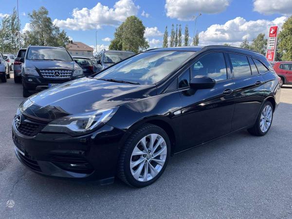 Black Opel Astra 2021 in Taurage, with an engine capacity of 1.20 L and mileage of 159 thousand km for 7800 €, photo 1 on AUTOMOTO.COM.LV