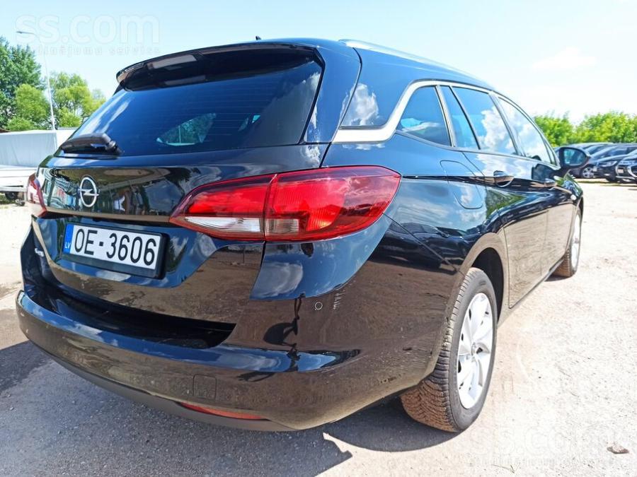 Black Opel Astra 2021 in Daugavpils, with an engine capacity of 1.50 L and mileage of 0 thousand km for 8950 €, photo 6 on AUTOMOTO.COM.LV