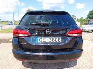 Black Opel Astra 2021 in Daugavpils, with an engine capacity of 1.50 L and mileage of 0 thousand km for 8950 €, photo 7 on AUTOMOTO.COM.LV