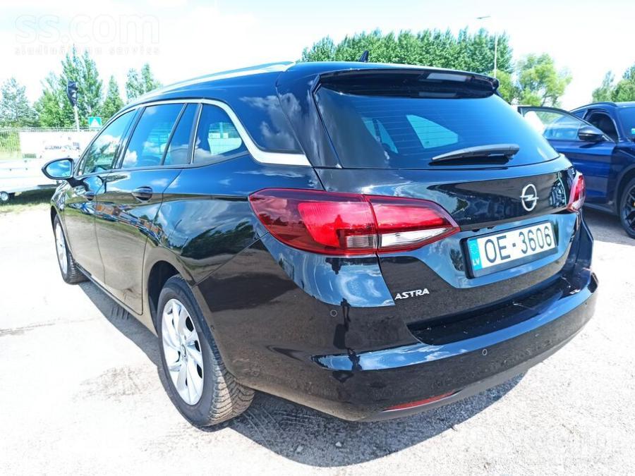 Black Opel Astra 2021 in Daugavpils, with an engine capacity of 1.50 L and mileage of 0 thousand km for 8950 €, photo 8 on AUTOMOTO.COM.LV