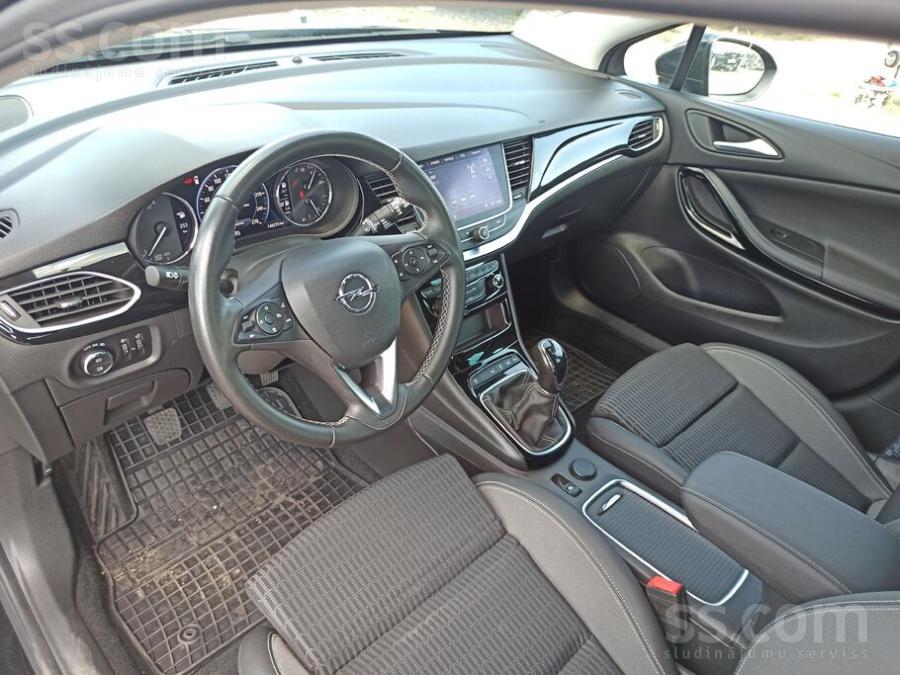 Black Opel Astra 2021 in Daugavpils, with an engine capacity of 1.50 L and mileage of 0 thousand km for 8950 €, photo 16 on AUTOMOTO.COM.LV