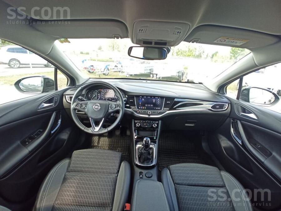 Black Opel Astra 2021 in Daugavpils, with an engine capacity of 1.50 L and mileage of 0 thousand km for 8950 €, photo 21 on AUTOMOTO.COM.LV