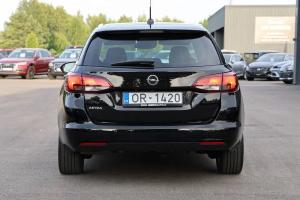 Black Opel Astra 2021 in Jelgava, with an engine capacity of 1.20 L and mileage of 92 thousand km for 8990 €, photo 6 on AUTOMOTO.COM.LV