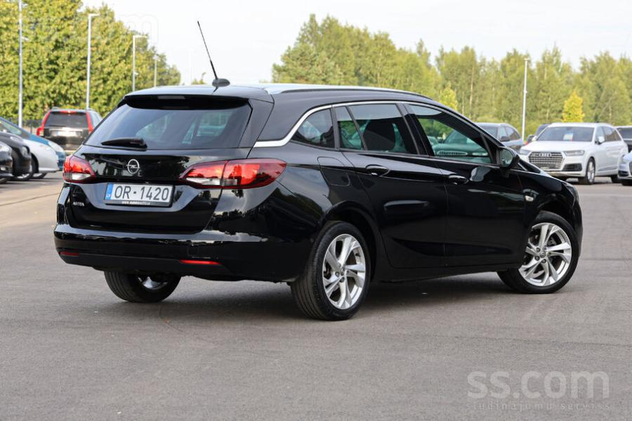 Melns Opel Astra 2021 Jelgava, ar dzinēja tilpumu 1.20 L un nobraukumu 0 tūkst. km par 8750 €, foto 5 vietnē AUTOMOTO.COM.LV