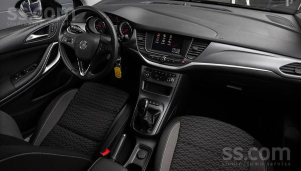 Black Opel Astra 2021 in Jelgava, with an engine capacity of 1.20 L and mileage of 0 thousand km for 8750 €, photo 9 on AUTOMOTO.COM.LV