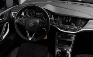 Black Opel Astra 2021 in Jelgava, with an engine capacity of 1.20 L and mileage of 55 thousand km for 8750 €, photo 12 on AUTOMOTO.COM.LV