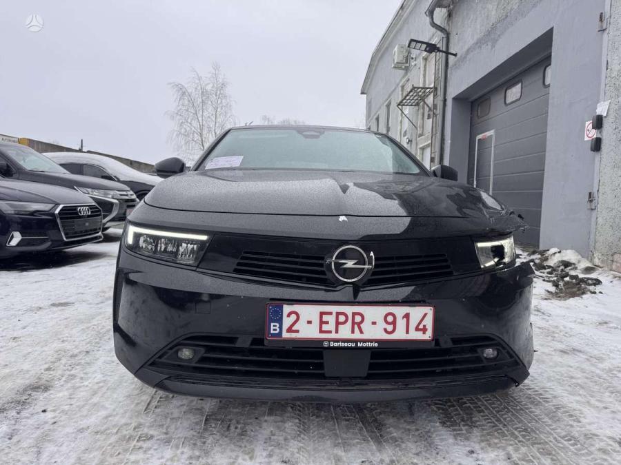 Melns Opel Astra 2023 Viļņa, ar dzinēja tilpumu 1.20 L un nobraukumu 57 tūkst. km par 9317 €, foto 2 vietnē AUTOMOTO.COM.LV