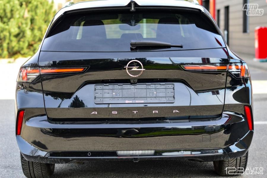Melns Opel Astra 2023 Kretinga, ar dzinēja tilpumu 1.50 L un nobraukumu 11 tūkst. km par 18900 €, foto 9 vietnē AUTOMOTO.COM.LV