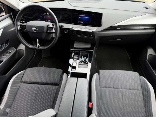 Black Opel Astra 2023 in Kaunas, with an engine capacity of 1.20 L and mileage of 130 thousand km for 13900 €, photo 8 on AUTOMOTO.COM.LV