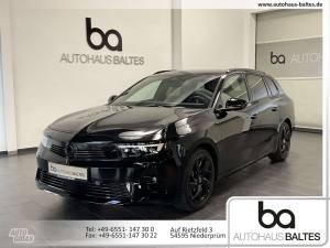 Black Opel Astra 2024 in Kaunas, with an engine capacity of 1.20 L and mileage of 65 thousand km for 24682 €, photo  on AUTOMOTO.COM.LV