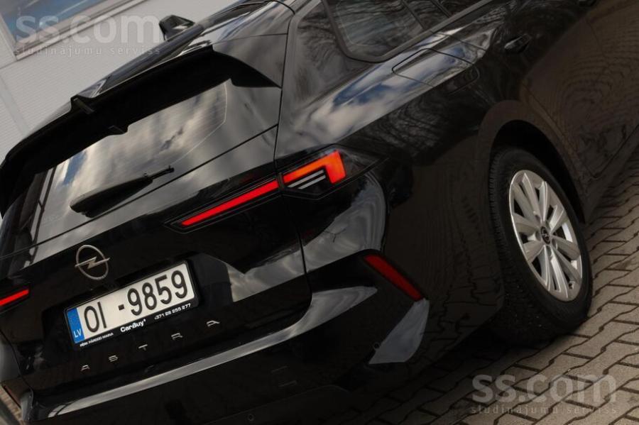 Melns Opel Astra 2024 Rīga, ar dzinēja tilpumu 1.20 L un nobraukumu 0 tūkst. km par 13995 €, foto 9 vietnē AUTOMOTO.COM.LV