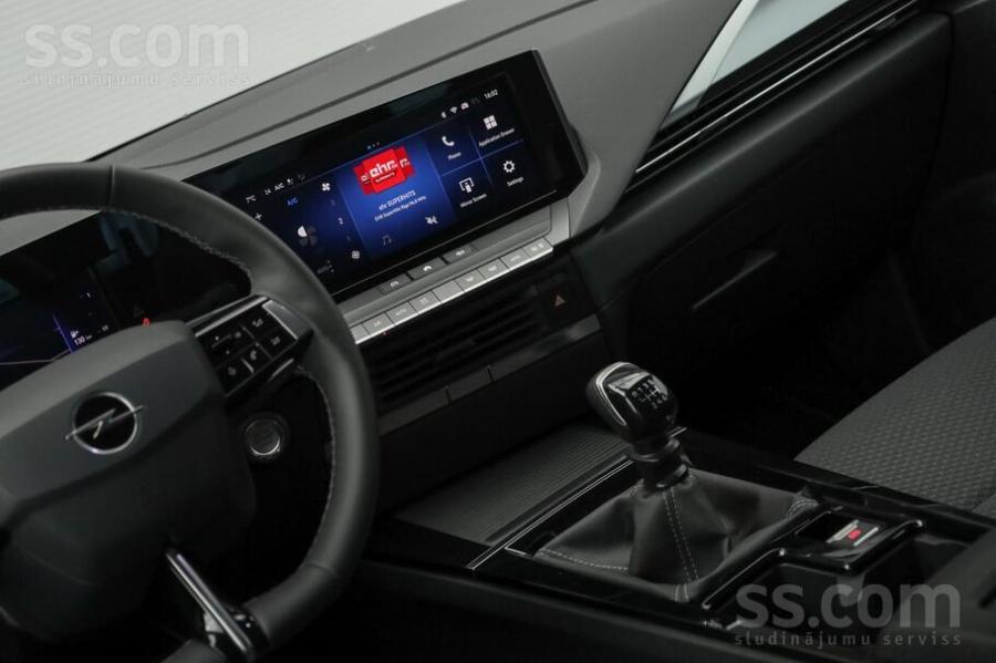 Melns Opel Astra 2024 Rīga, ar dzinēja tilpumu 1.20 L un nobraukumu 0 tūkst. km par 13995 €, foto 14 vietnē AUTOMOTO.COM.LV