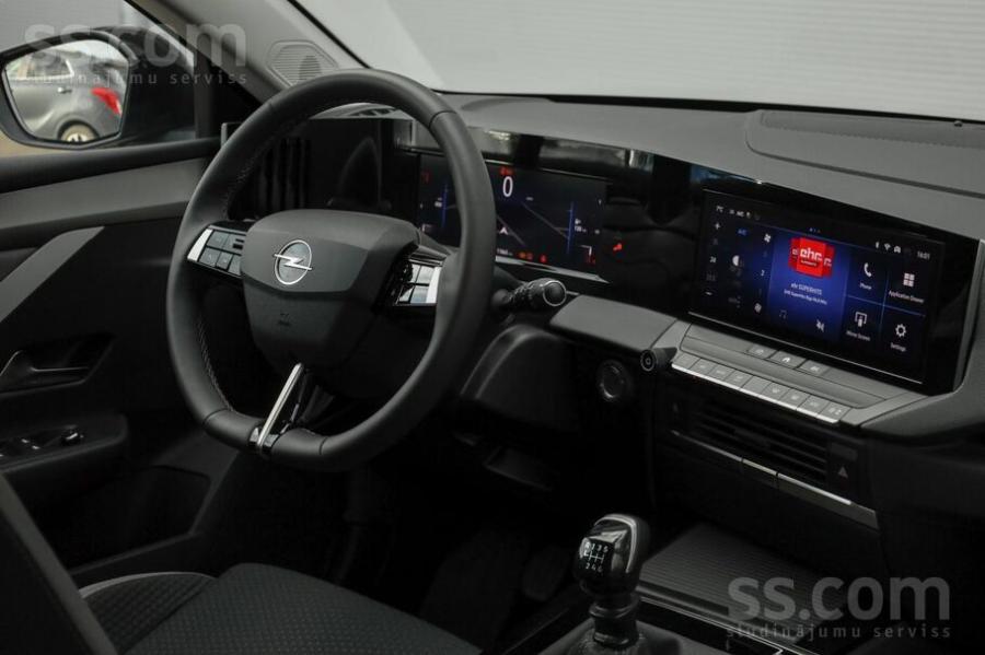 Melns Opel Astra 2024 Rīga, ar dzinēja tilpumu 1.20 L un nobraukumu 0 tūkst. km par 13995 €, foto 19 vietnē AUTOMOTO.COM.LV