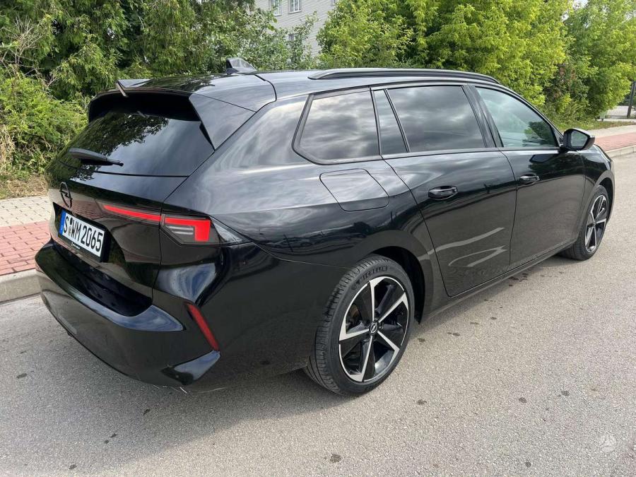Melns Opel Astra 2024 Telšiai, ar dzinēja tilpumu 1.50 L un nobraukumu 97 tūkst. km par 16940 €, foto 5 vietnē AUTOMOTO.COM.LV