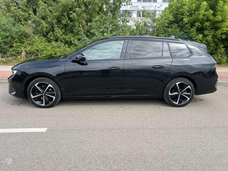 Melns Opel Astra 2024 Telšiai, ar dzinēja tilpumu 1.50 L un nobraukumu 97 tūkst. km par 16940 €, foto 9 vietnē AUTOMOTO.COM.LV