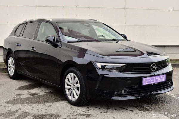 Black Opel Astra 2024 in Kretinga, with an engine capacity of 1.50 L and mileage of 62 thousand km for 15999 €, photo 5 on AUTOMOTO.COM.LV