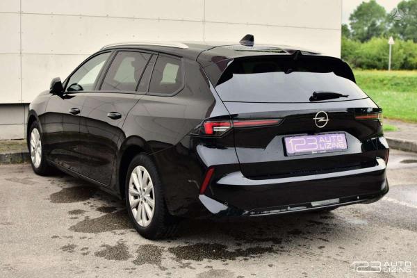 Black Opel Astra 2024 in Kretinga, with an engine capacity of 1.50 L and mileage of 62 thousand km for 15999 €, photo 7 on AUTOMOTO.COM.LV