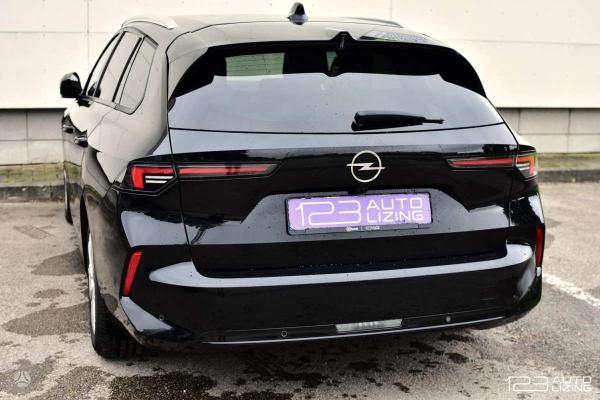 Black Opel Astra 2024 in Kretinga, with an engine capacity of 1.50 L and mileage of 62 thousand km for 15999 €, photo 8 on AUTOMOTO.COM.LV