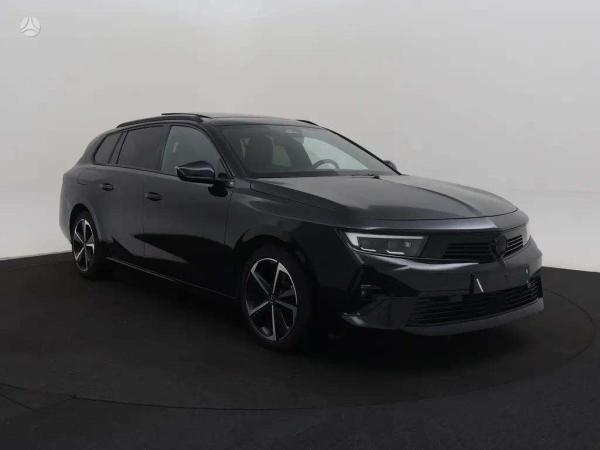Black Opel Astra 2024 in Vilnius, with an engine capacity of 1.50 L and mileage of 216 thousand km for 12800 €, photo 7 on AUTOMOTO.COM.LV