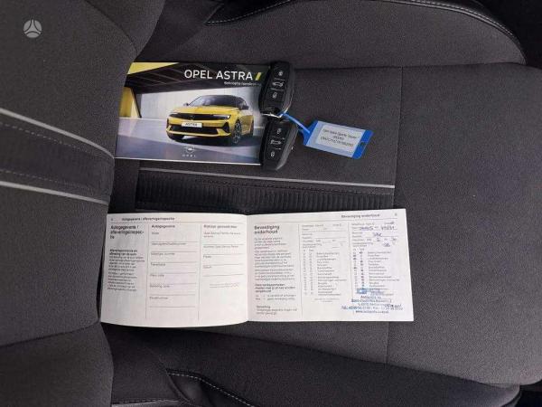 Black Opel Astra 2024 in Vilnius, with an engine capacity of 1.50 L and mileage of 216 thousand km for 12800 €, photo 11 on AUTOMOTO.COM.LV