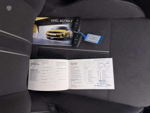 Black Opel Astra 2024 in Vilnius, with an engine capacity of 1.50 L and mileage of 216 thousand km for 12800 €, photo 11 on AUTOMOTO.COM.LV