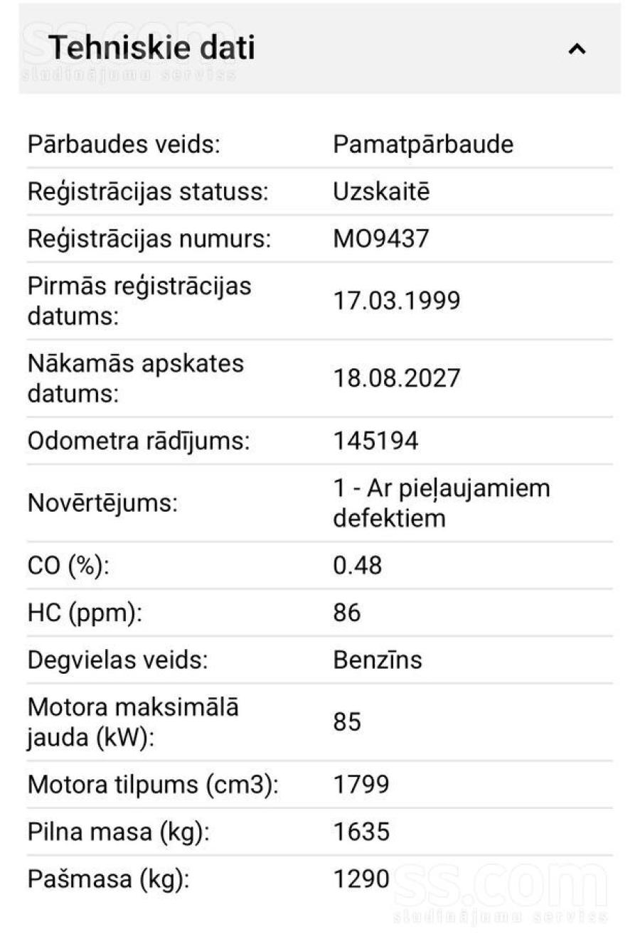 Zils Opel Astra 1999 Kuldīga, ar dzinēja tilpumu 1.80 L un nobraukumu 145 tūkst. km par 1999 €, foto 12 vietnē AUTOMOTO.COM.LV