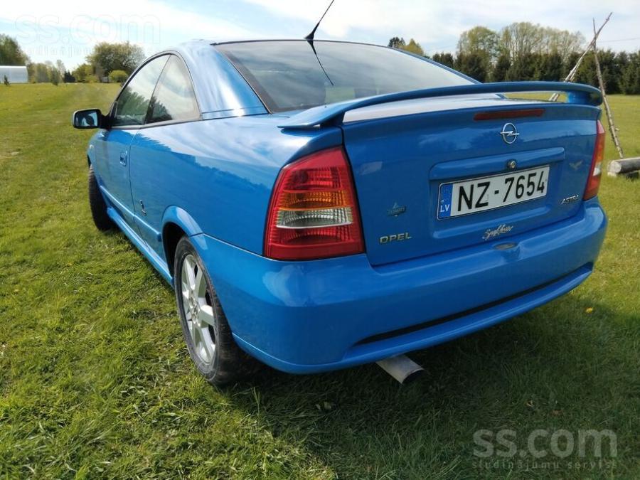 Blue Opel Astra 2000 in Riga, with an engine capacity of 1.80 L and mileage of 174 thousand km for 1350 €, photo 6 on AUTOMOTO.COM.LV